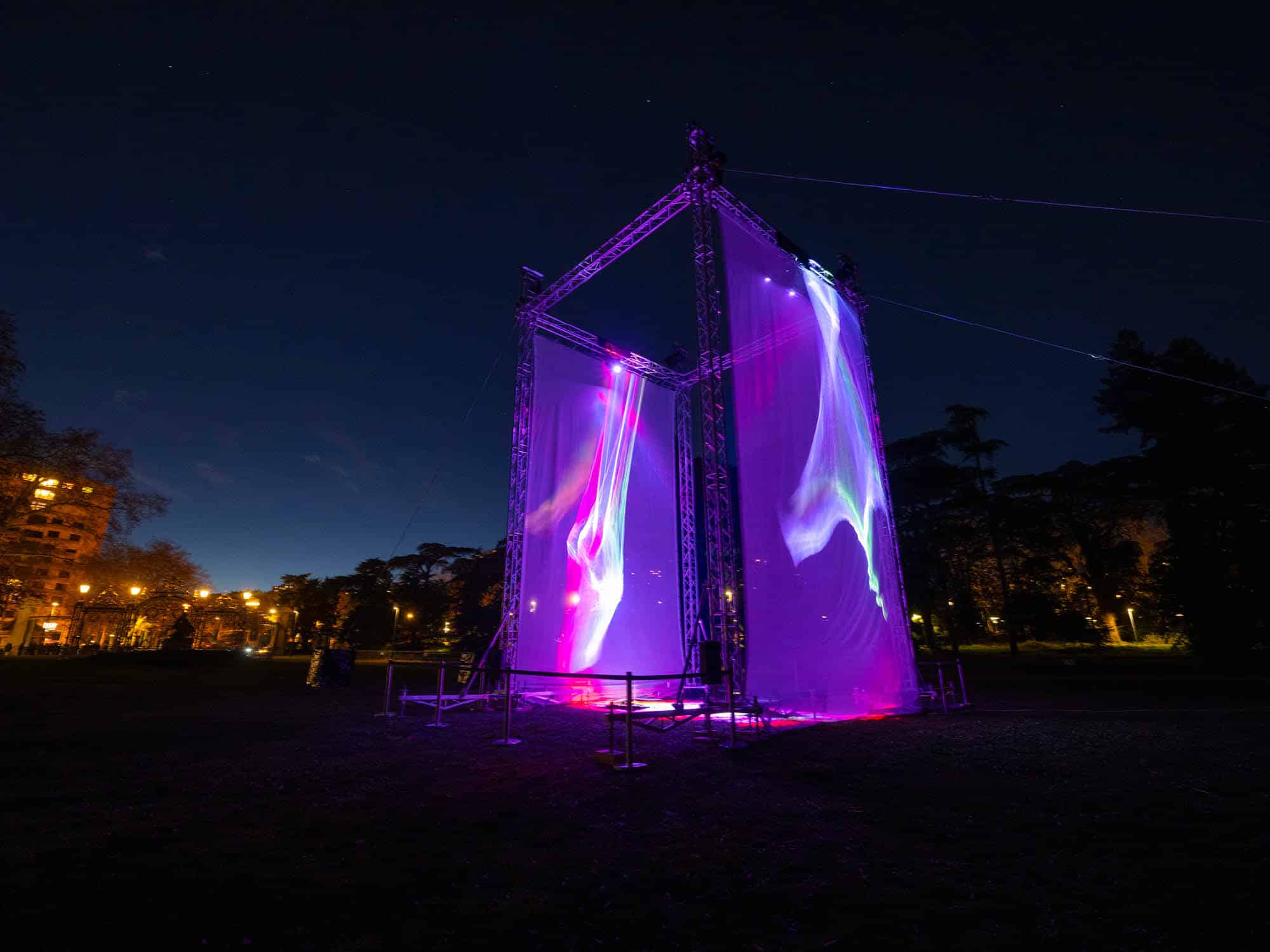 Fête des Lumières 2024 : son, lumière et structure pour la performance de l’Estudi Antoni Arola ...